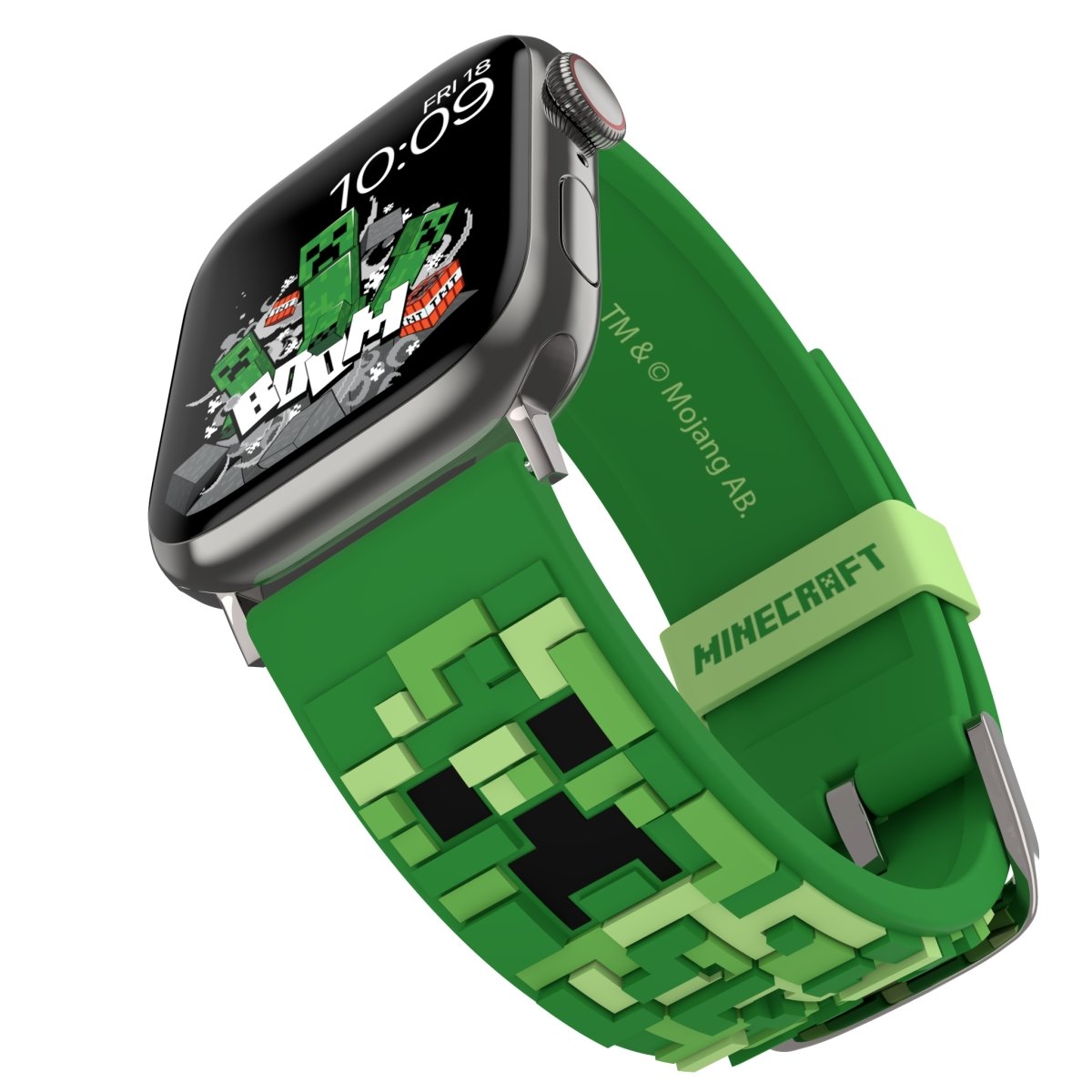 Minecraft - Creeper 3D Apple Watch Band | Officially Licensed | MobyFox