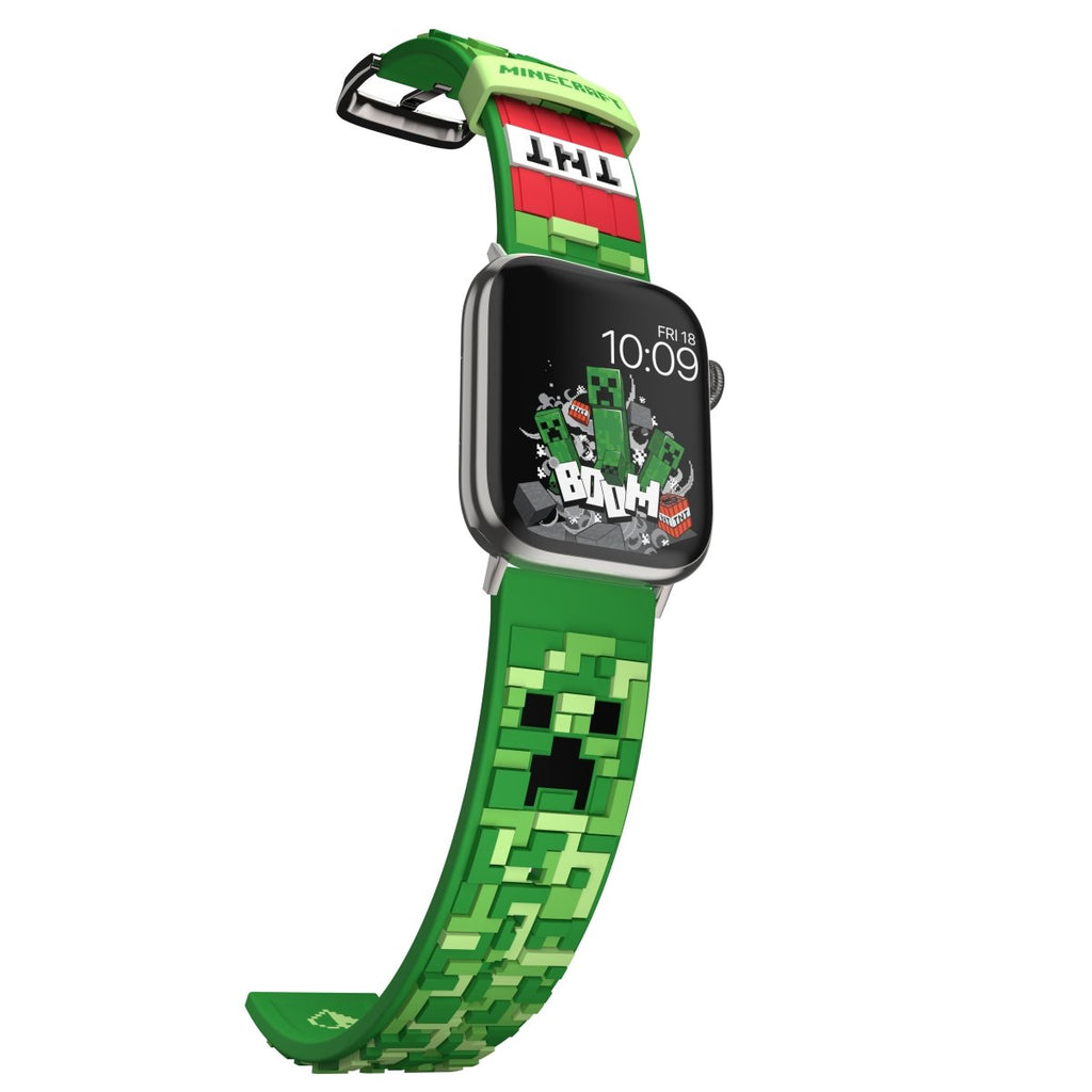 Minecraft - Creeper 3D Apple Watch Band | Officially Licensed | MobyFox